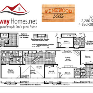 Pinewood Villa Manufactured Home - Lifeway Homes