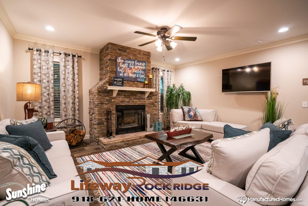 Rock Ridge 2018 Tulsa State Fair Home - Lifeway Homes