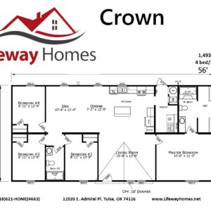 The Crown Manufactured Home - Lifeway Homes